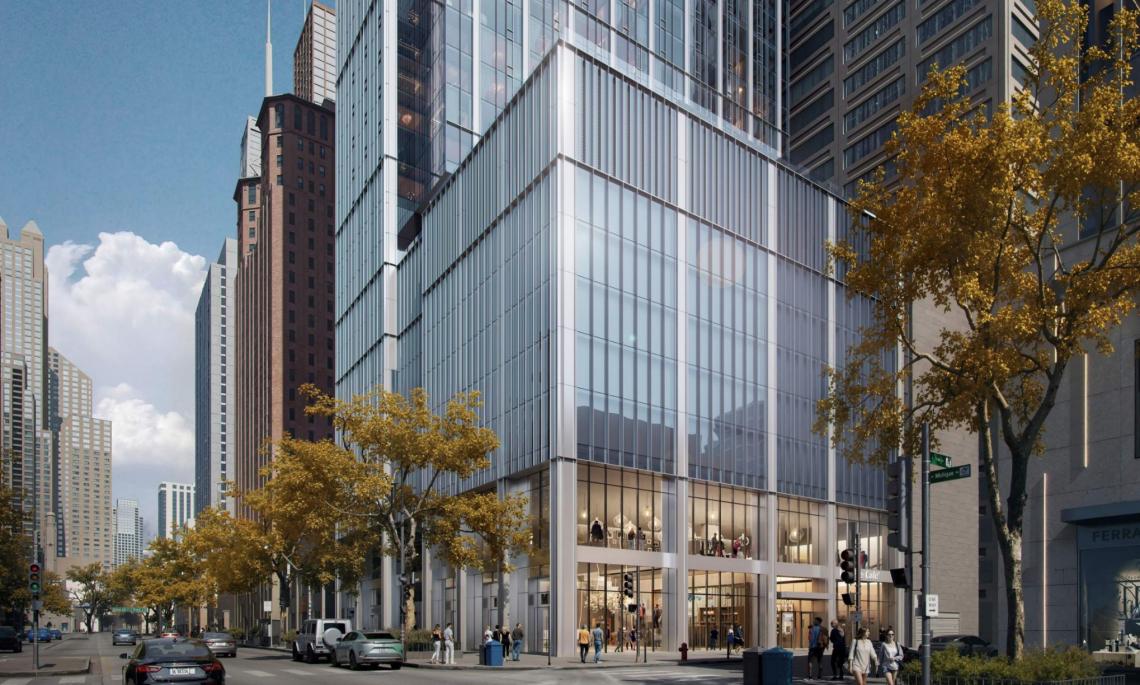 56-story mixed-use tower proposed at 669 N. Michigan | Urbanize Chicago
